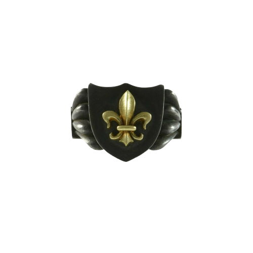 Contemporary Stg. silver and 18ct. yellow gold... – Gray Reid Gallery